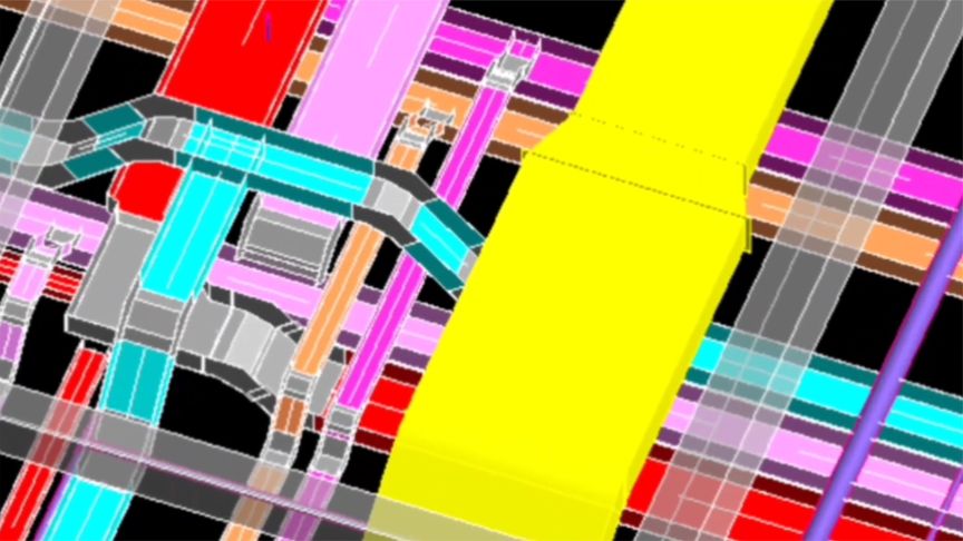 Revit管线综合时候多种类型桥架交叉冲突三通节点翻绕调整原则