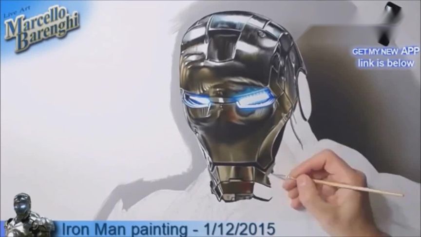 大神教你画钢铁侠MK2 细节超亮!