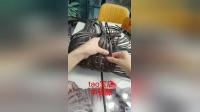 晴晴妈 斜纹挑二压二教程四 五 六 藤条编织包包 藤条diy