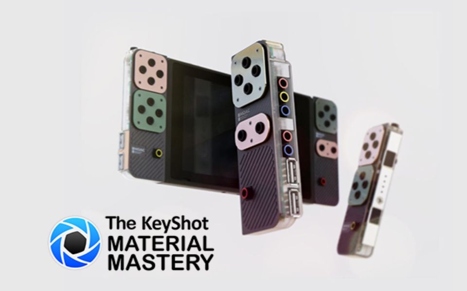 【KeyShot】Jedi《掌握 KeyShot 的材质》(中英双字)