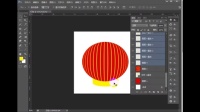 潭州ps基础实例教程 PS绘制案例:灯笼制作