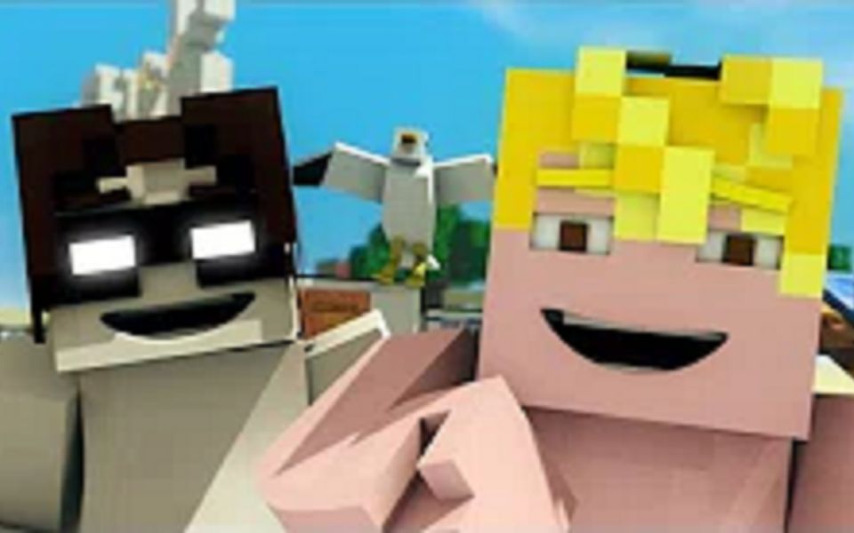 【FrediSaalAnimation】New Minecraft Music Parody (一个新音乐动画)...