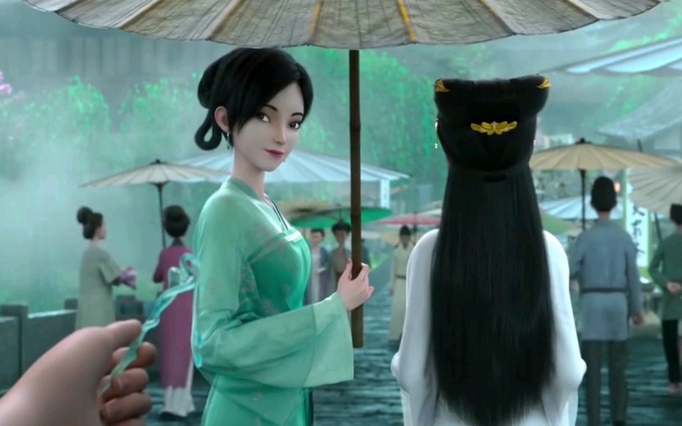 动画版青城山下白素贞,画面太美了