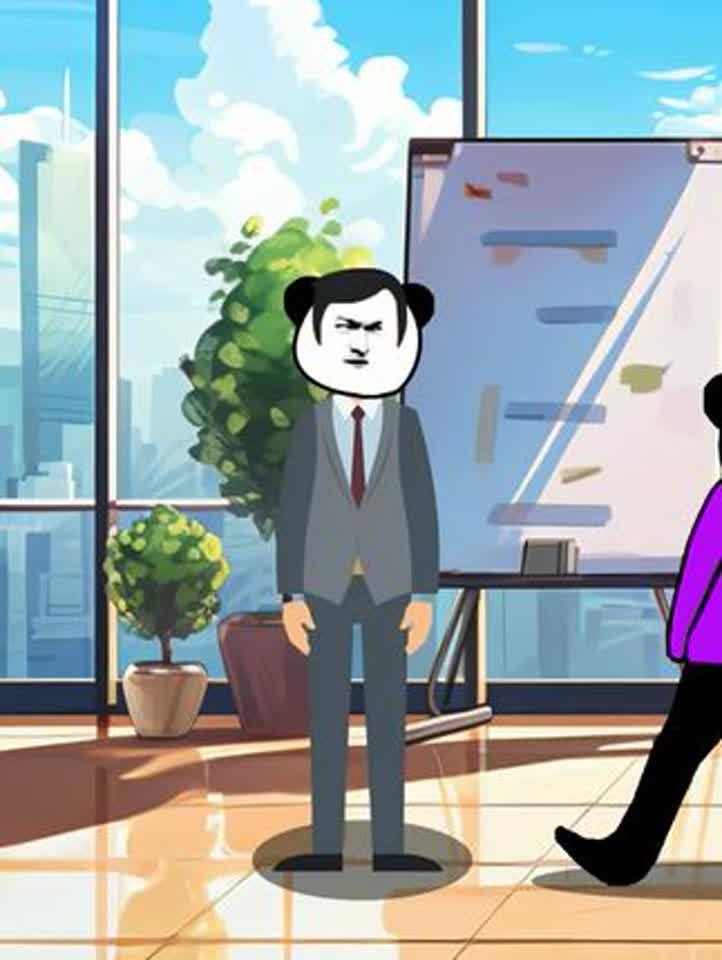 就一个普通人,让他随便打 #沙雕动画 #原创动画 #内容过于真实 #原创...