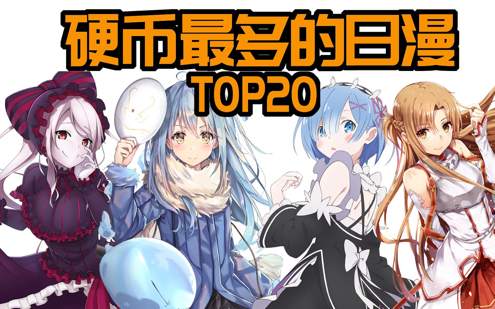 硬币最多的二十部日漫!第一未完结就已登顶!