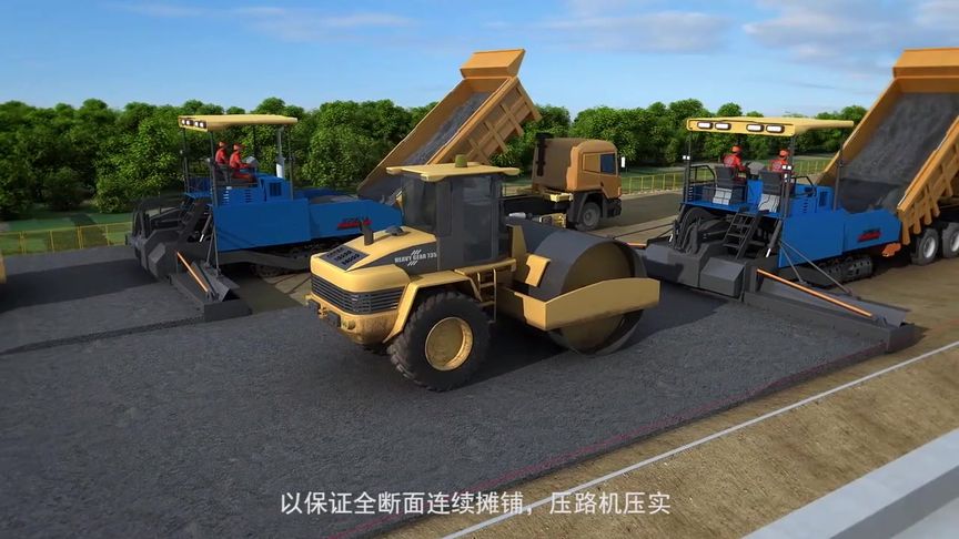 高铁路基标准化施工04#中国中铁 #工程工程 #路基工程 #施工动画