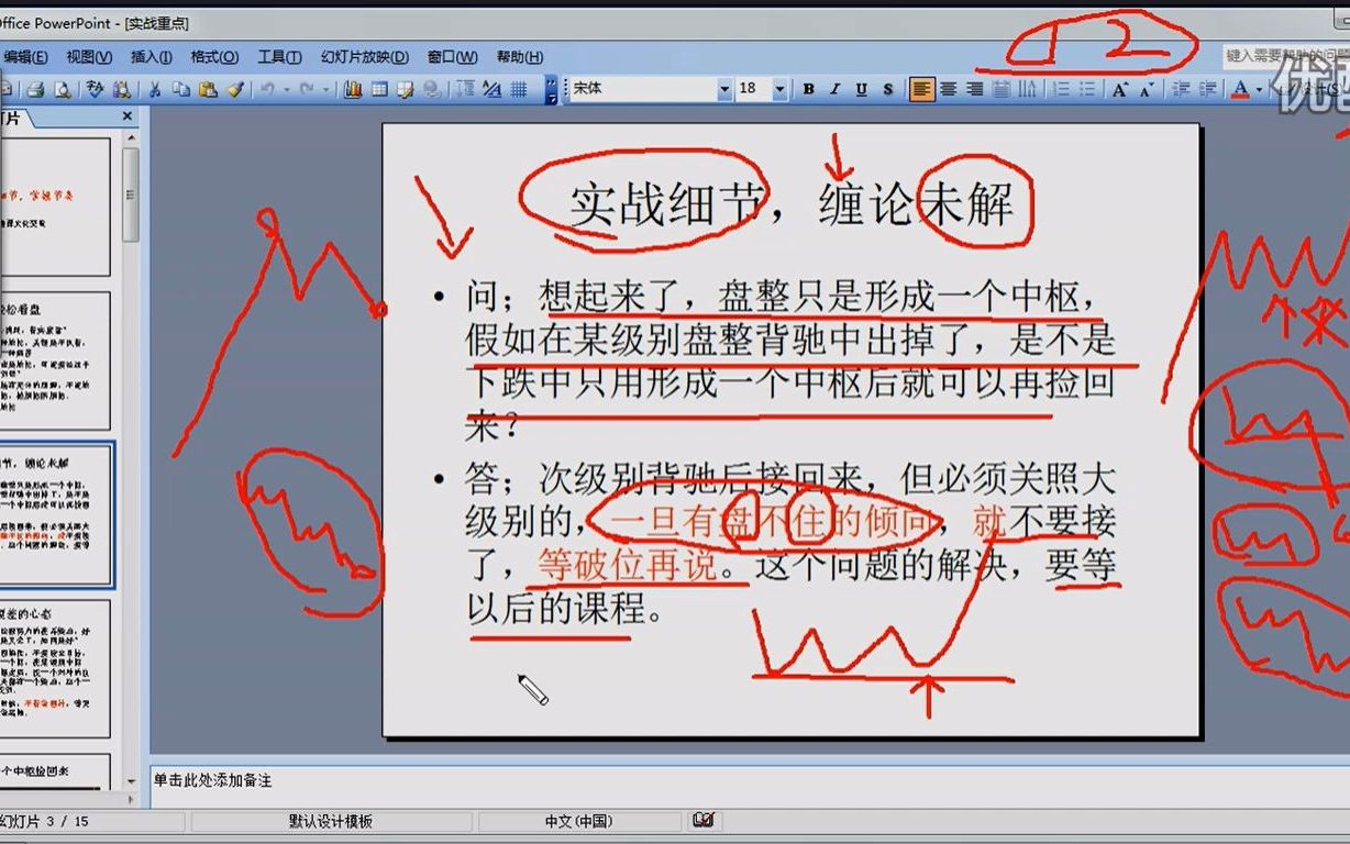 20 缠论-实战重点细节
