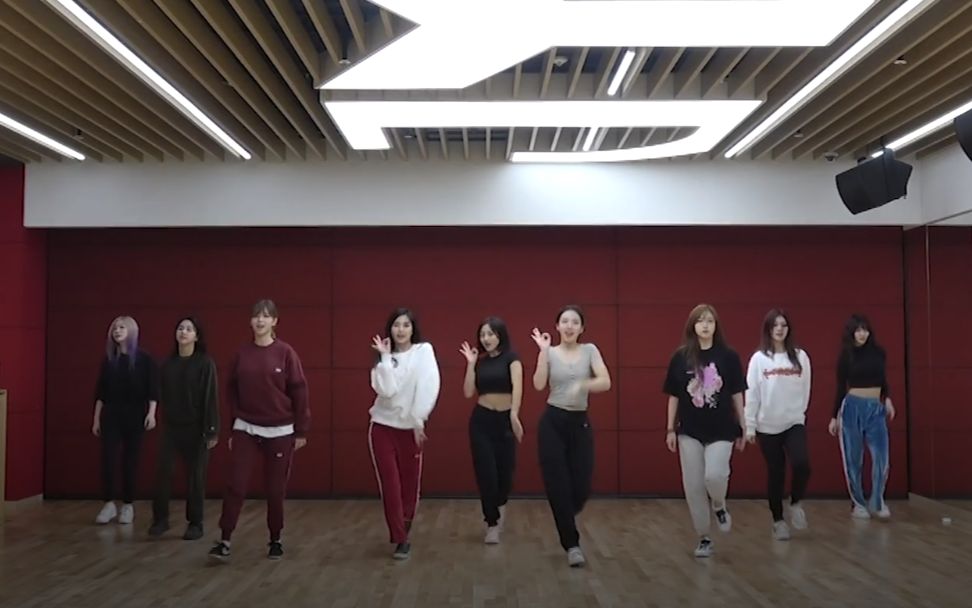 【twice官方收藏】yes or yes 超赞舞蹈练习室视频公开+镜面版