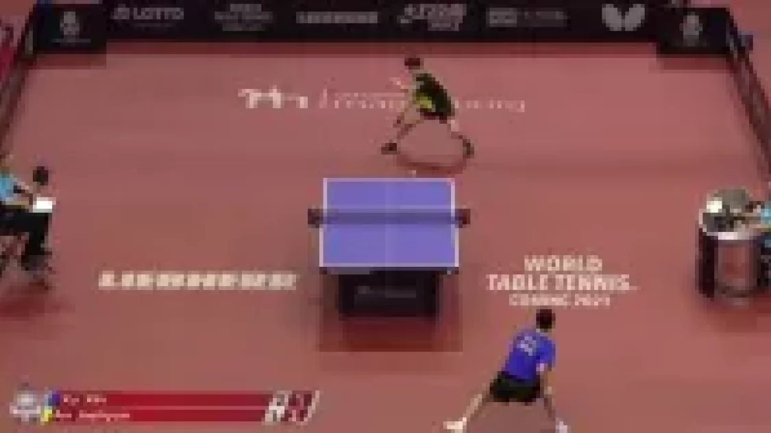 比赛剪辑 32进16 许昕 vs 安宰贤 2020 ITTF 乒乓球德国公开赛