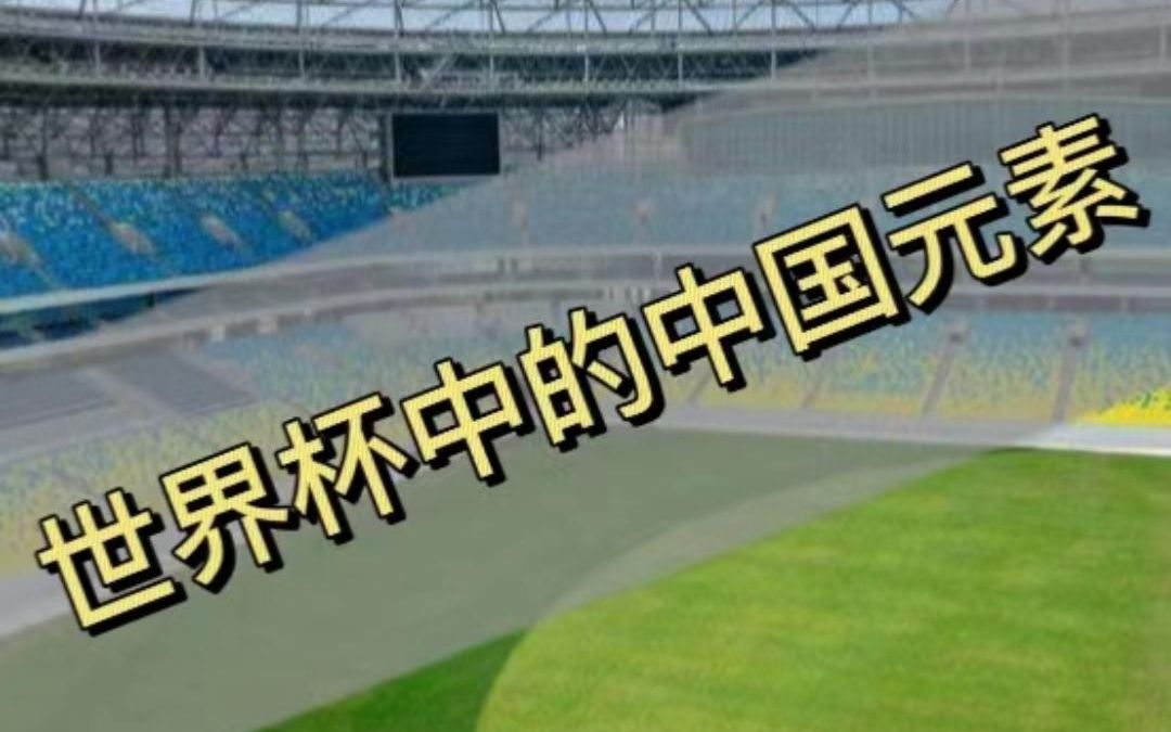 世界杯中的中国元素