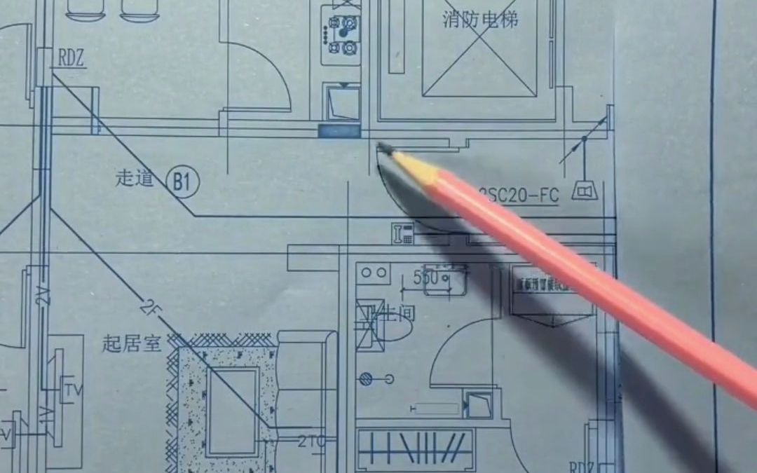 零基础水电识图13-秒懂弱电入户识图