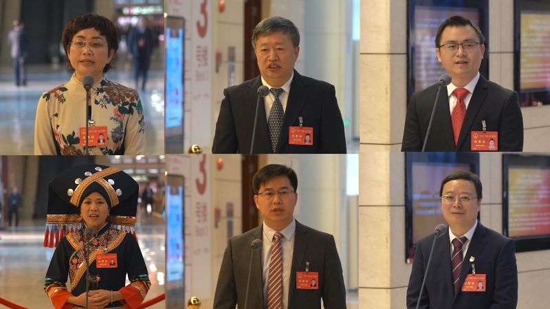 首场“代表通道”开启,6名省人大代表接受集体采访,送出干货
