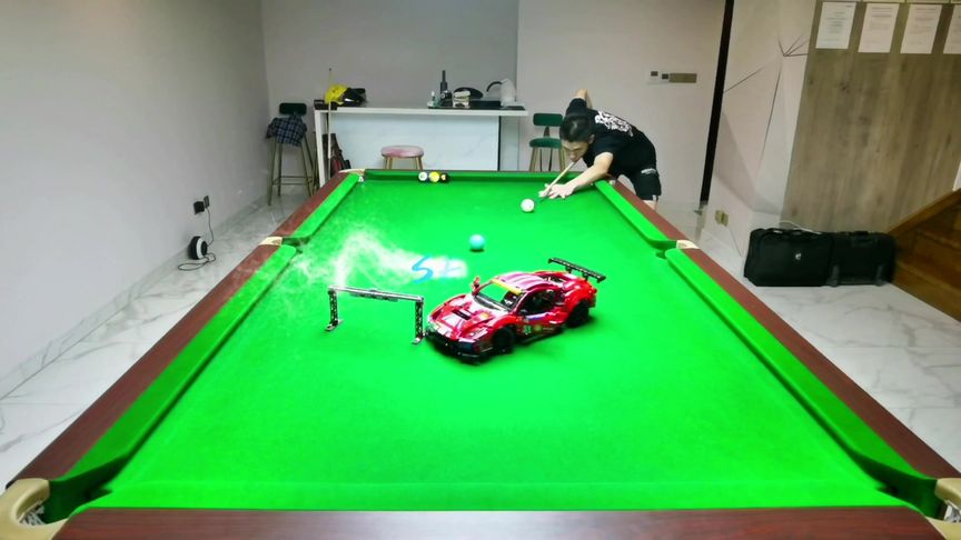 #台球是一种生活 #台球ߎ� #这是高手 论述台球的稳定性