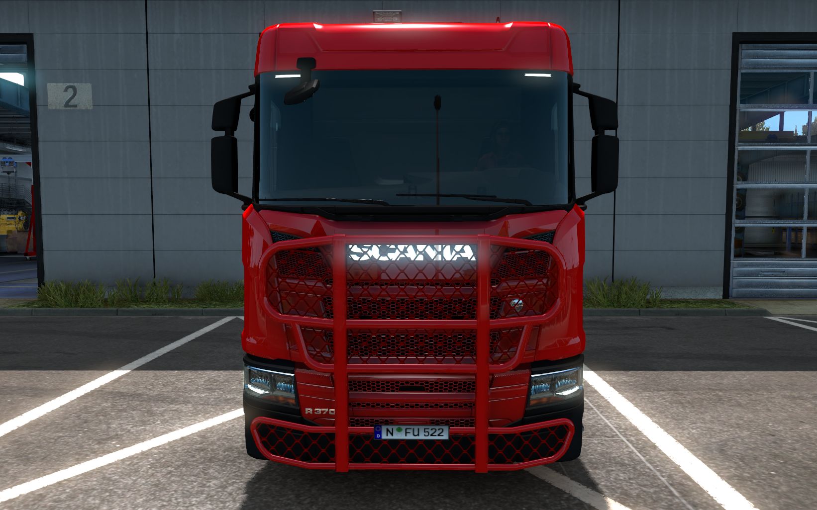 【桃仁改车行】欧卡2改代码—可喷漆保险杠