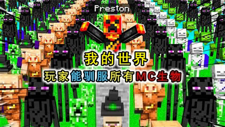 我的世界:当玩家能驯服生物