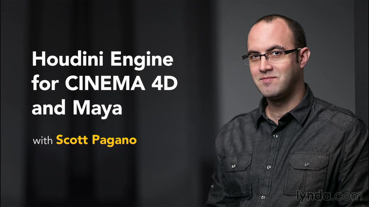 Lynda -Houdini Engine引擎插件教程(Plugin For C4D & Maya)