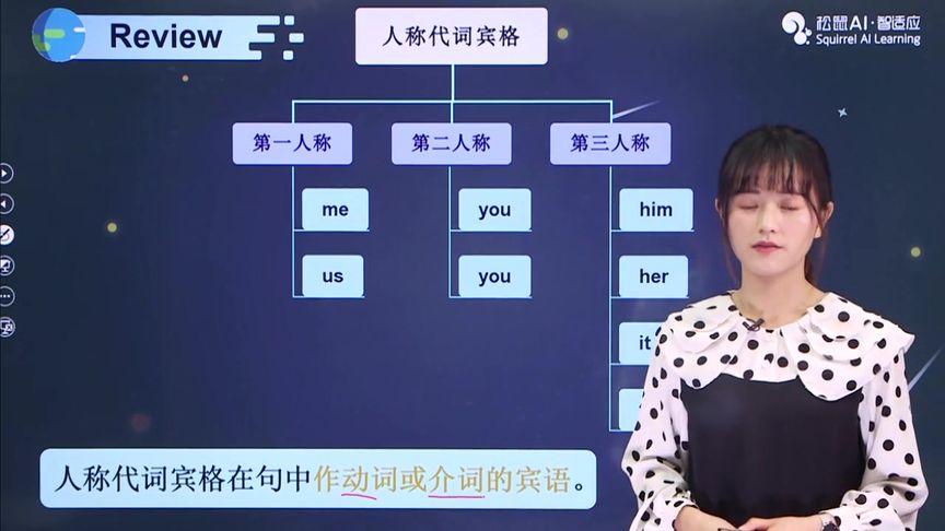 人称代词宾格常考点