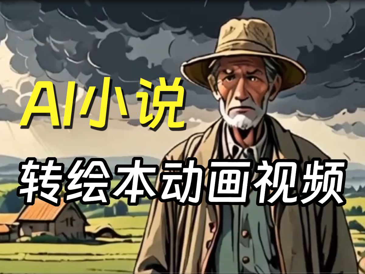 AI小说转漫画视频!输入小说文案就能生成绘本动画视频,小说推文终于...