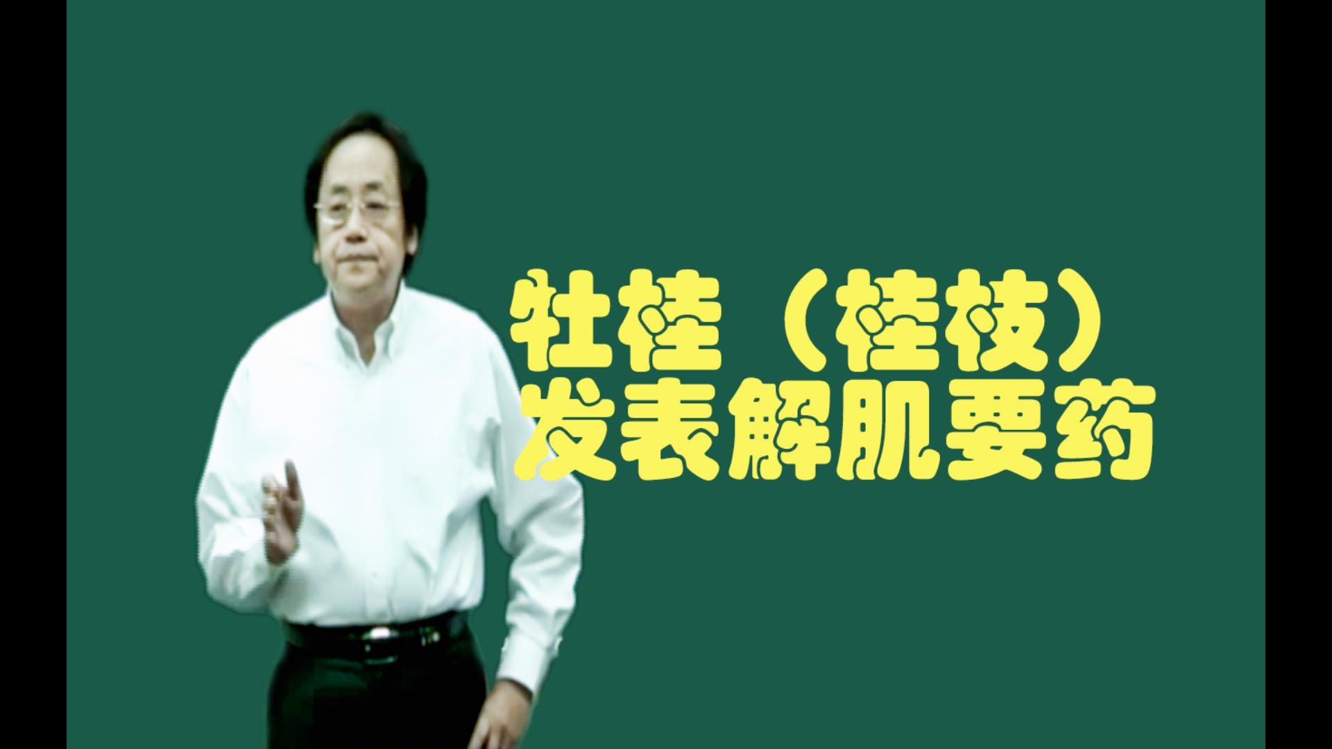 牡桂(桂枝)的功用:为发表解肌要药。主温经通脉,表虚中风,治手足痛风,...