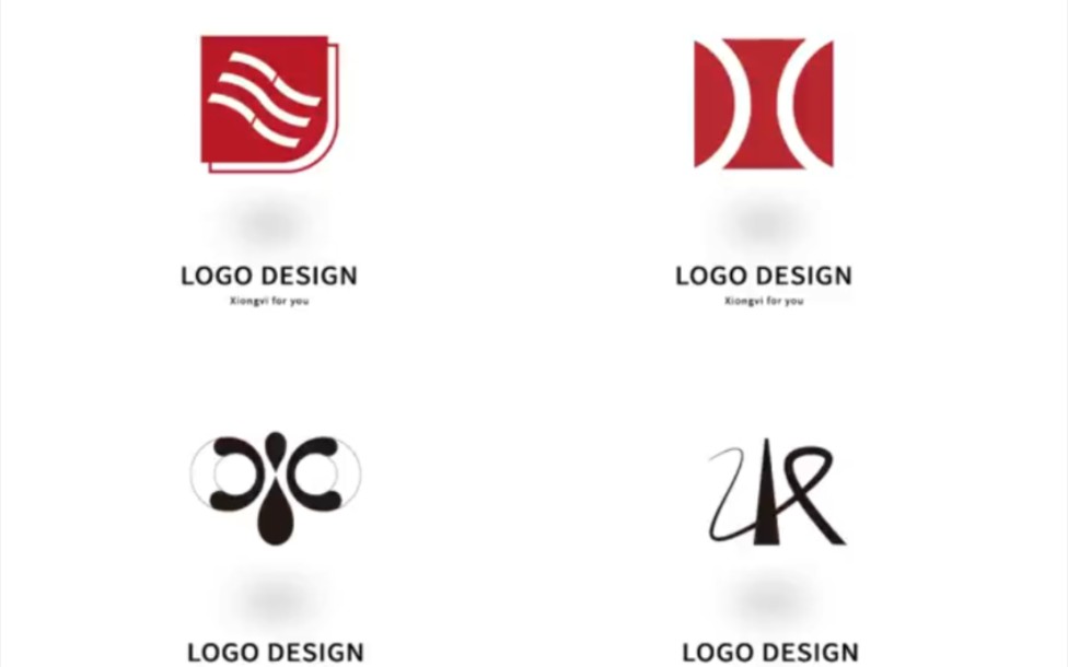 一个汉字水也可以创意出无限的logo,你是做什么行业想设计什么logo呢?