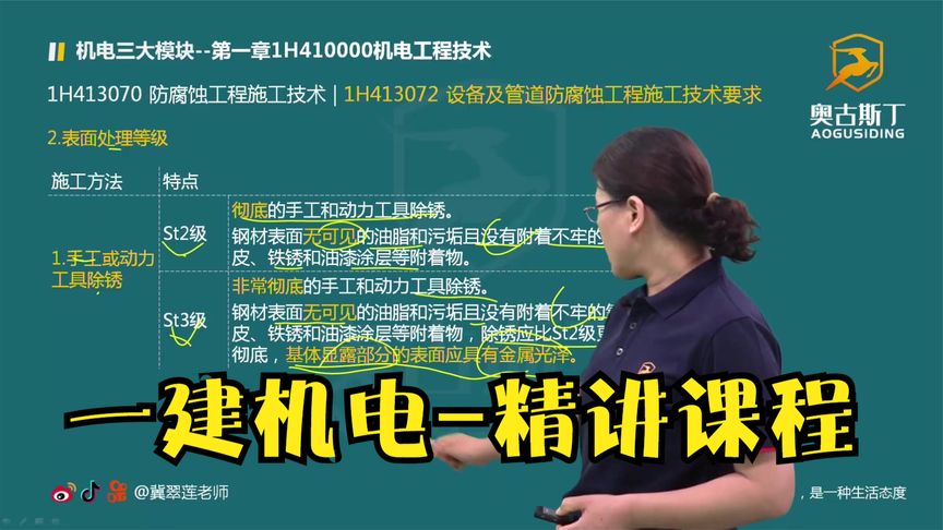 2021年一级建造师一建-机电实务第一章-机电工程技术十六