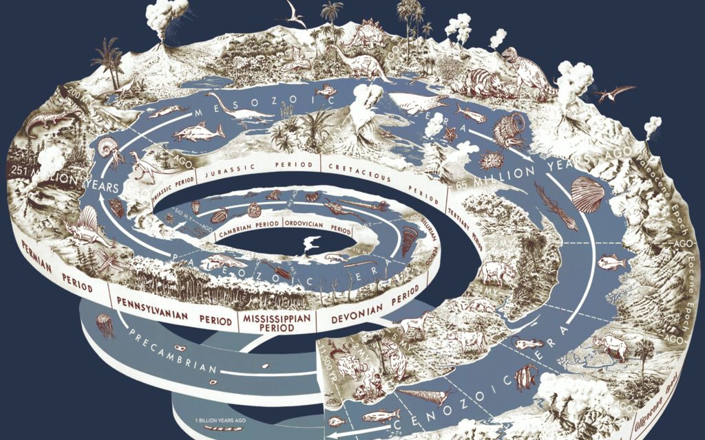 地球历史概览|地质年代表简介|地球简史系列1|海民大叔
