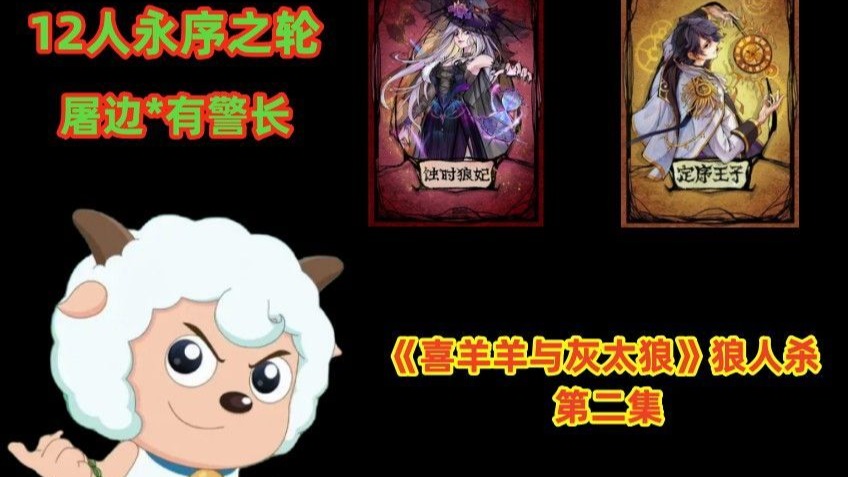 【互动视频】《喜羊羊与灰太狼》的《狼人杀》第二集 12人永续之轮