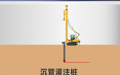 沉管灌注桩施工