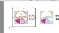 Word 2003 设置饼图图表格式——删除项目扇区边框线