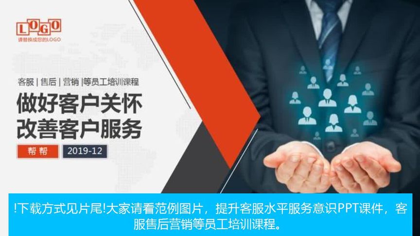 提升客服水平服务意识PPT,员工培训全套内容,完整框架直接套用