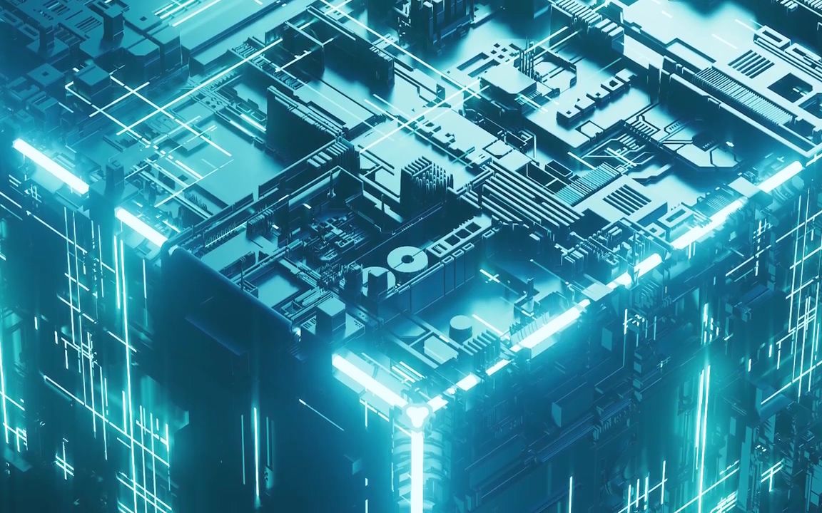 C4D+RS置换教程制作科幻风格立方体科技教程