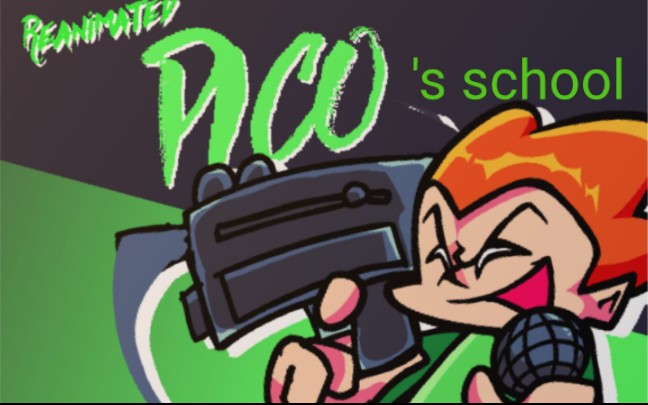 fnf 血腥校园/pico的学校(pico's school)mod by kapi_音游热门视频