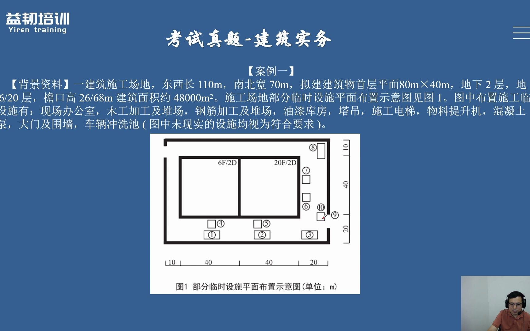 2018年一建建筑实务真题解析2