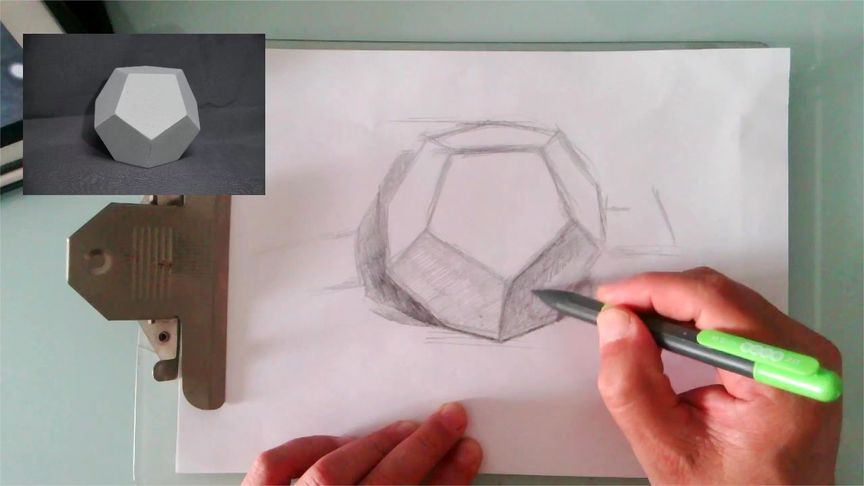 全面因素素描正十二面体画法讲解(2012/15/16适用)