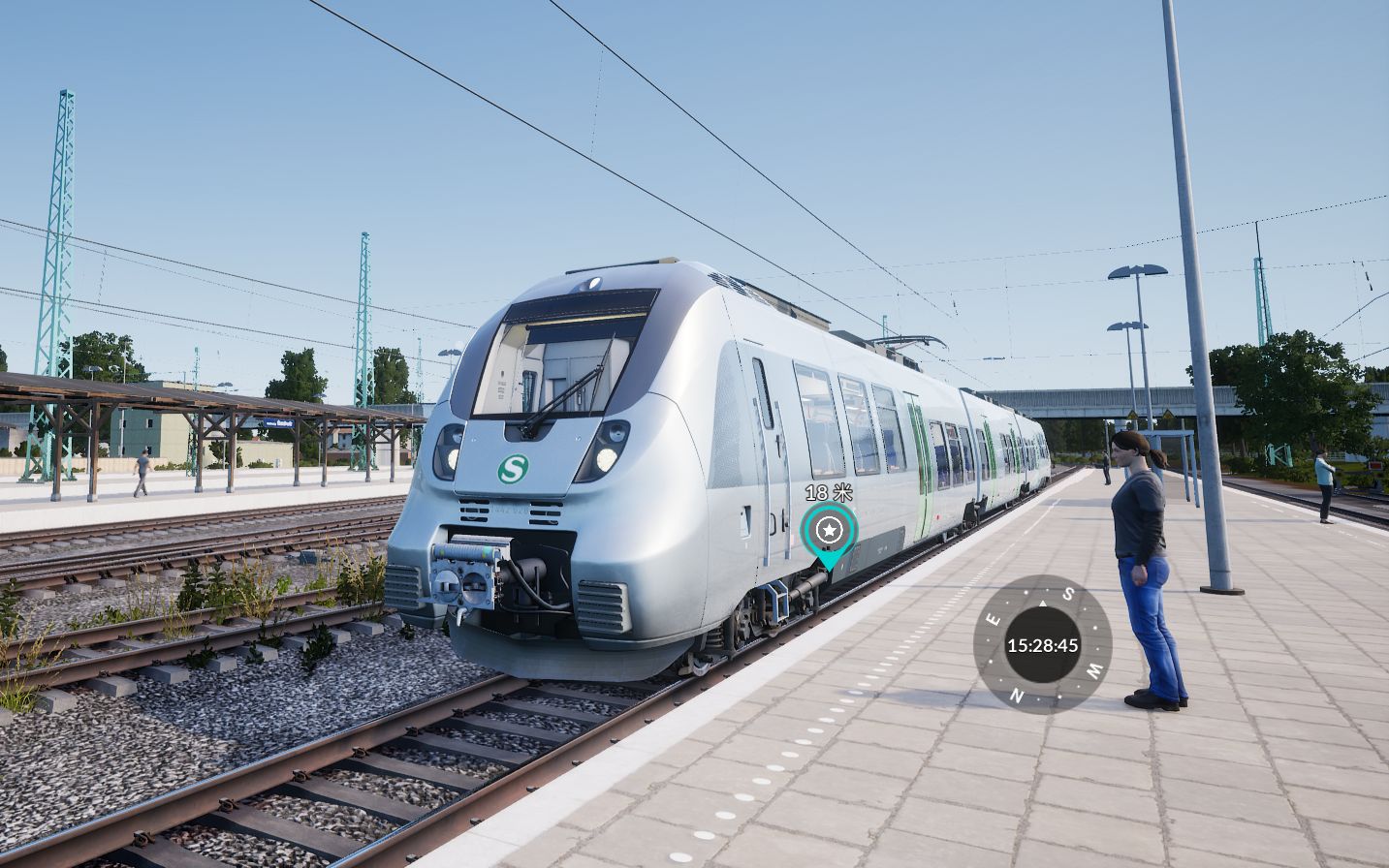 ...盖斯彻维兹-莱比锡博览会 DB BR1442 ‘Talent2’机车 真 撞车视频