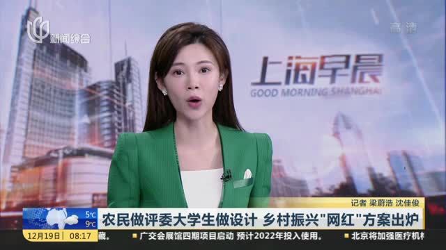 农民做评委大学生做设计 乡村振兴“网红”方案出炉
