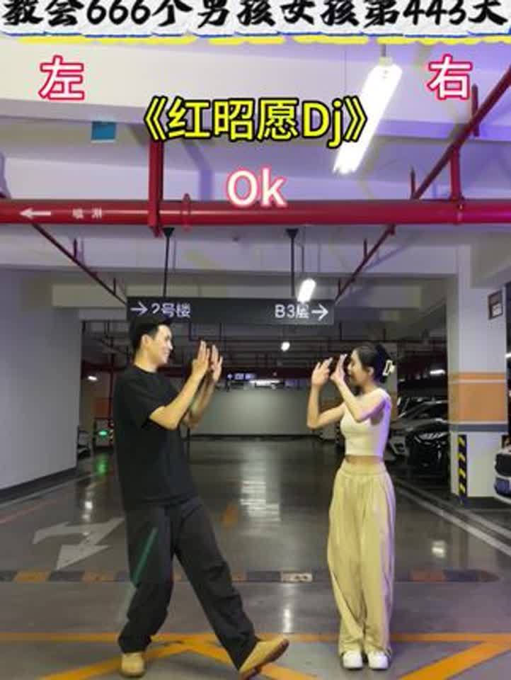 红昭愿教学来啦#红昭愿Dj #潮流舞蹈地图 #红昭愿手势舞 #零基础学.