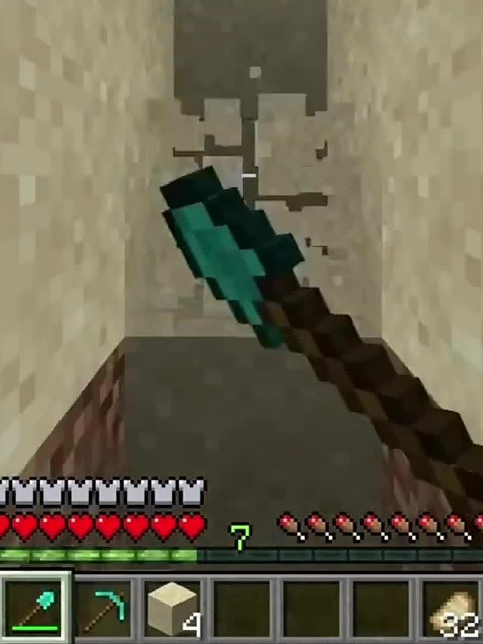 我再也不相信这个游戏了 #minecraft #我的世界