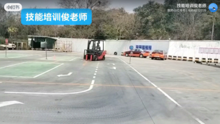 广州考叉车证,叉车实操培训考试