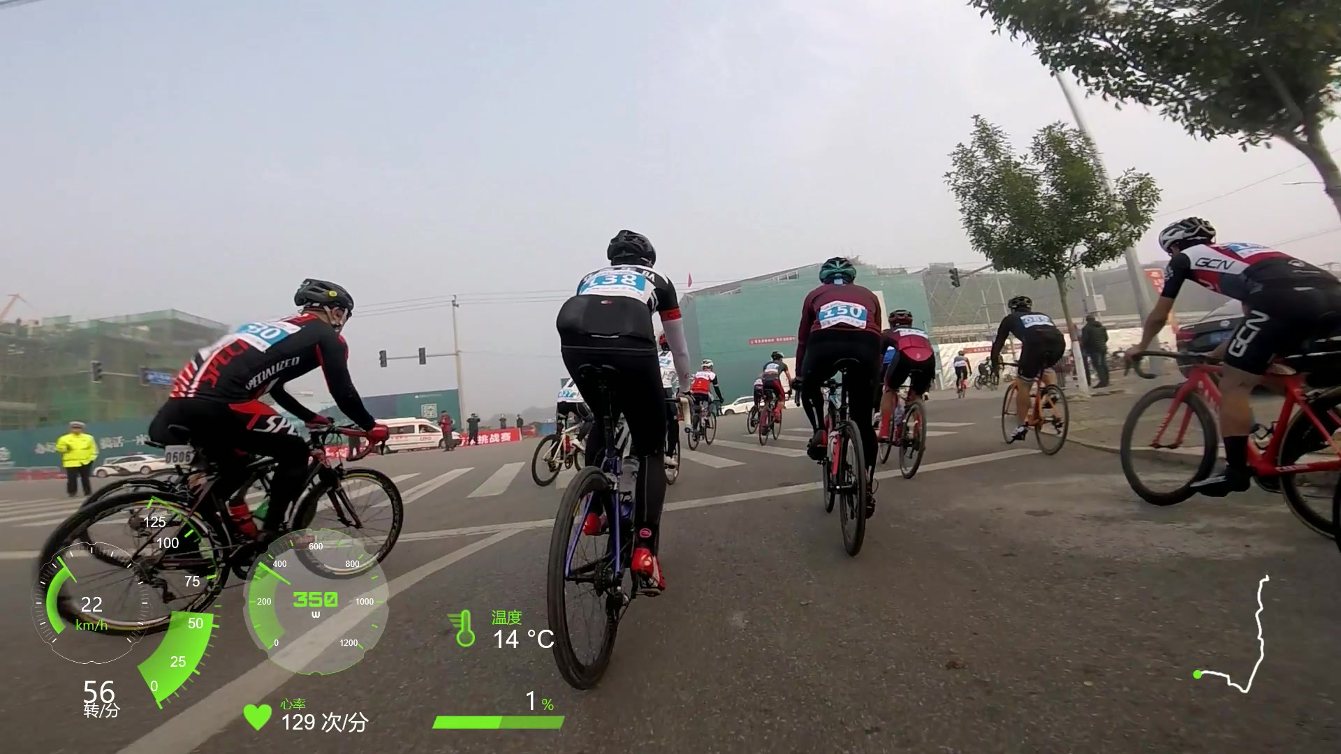 第五届京津冀“和谐杯”国际公路自行车赛男子精英组