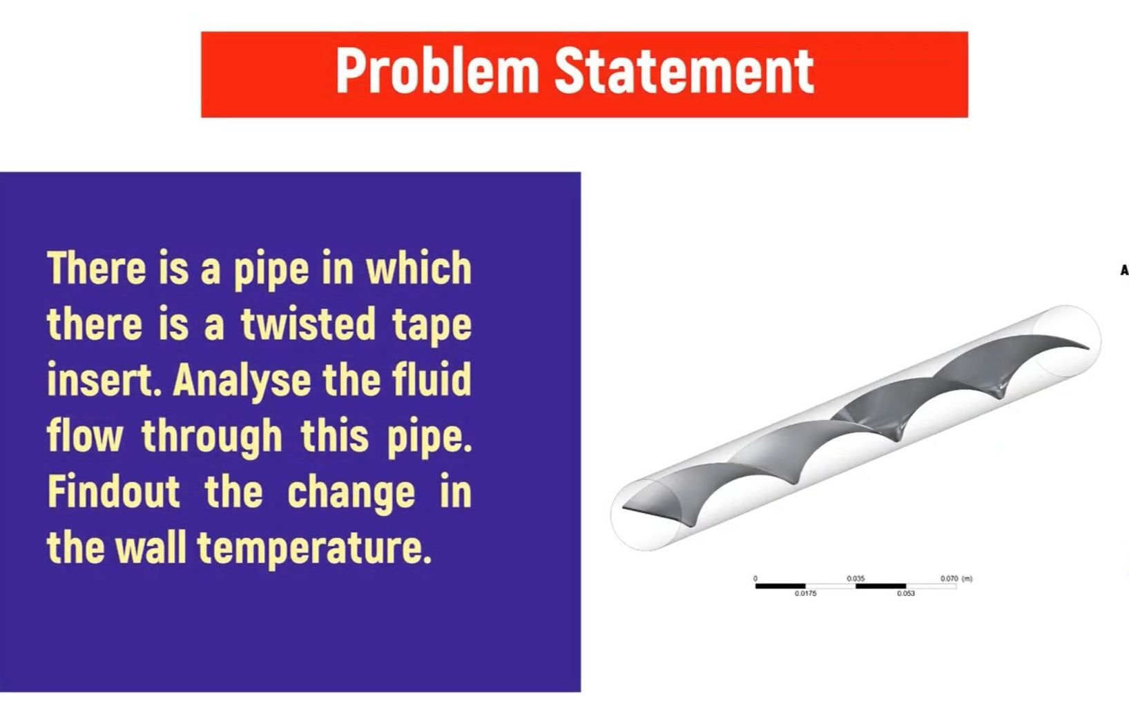 【ANSYS Fluent】 带有旋流片插入的管道流体分析(上)