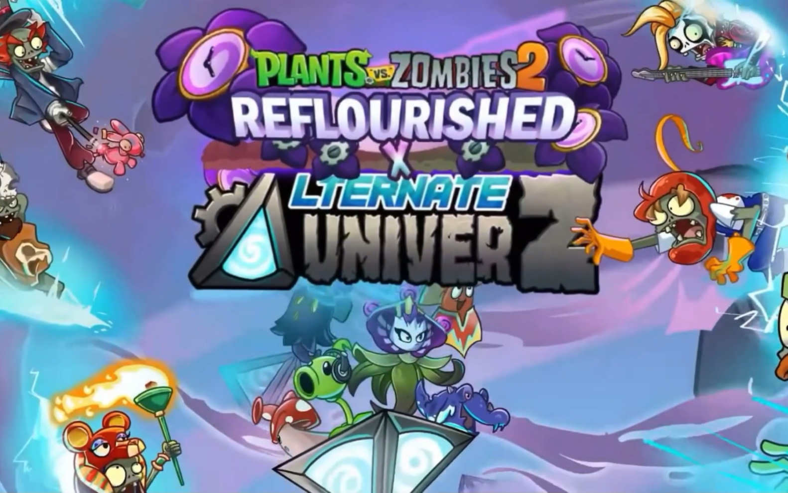 植物大战僵尸2: Reflourished 返茂版:Alternate UniverZ 联动、春季更新...