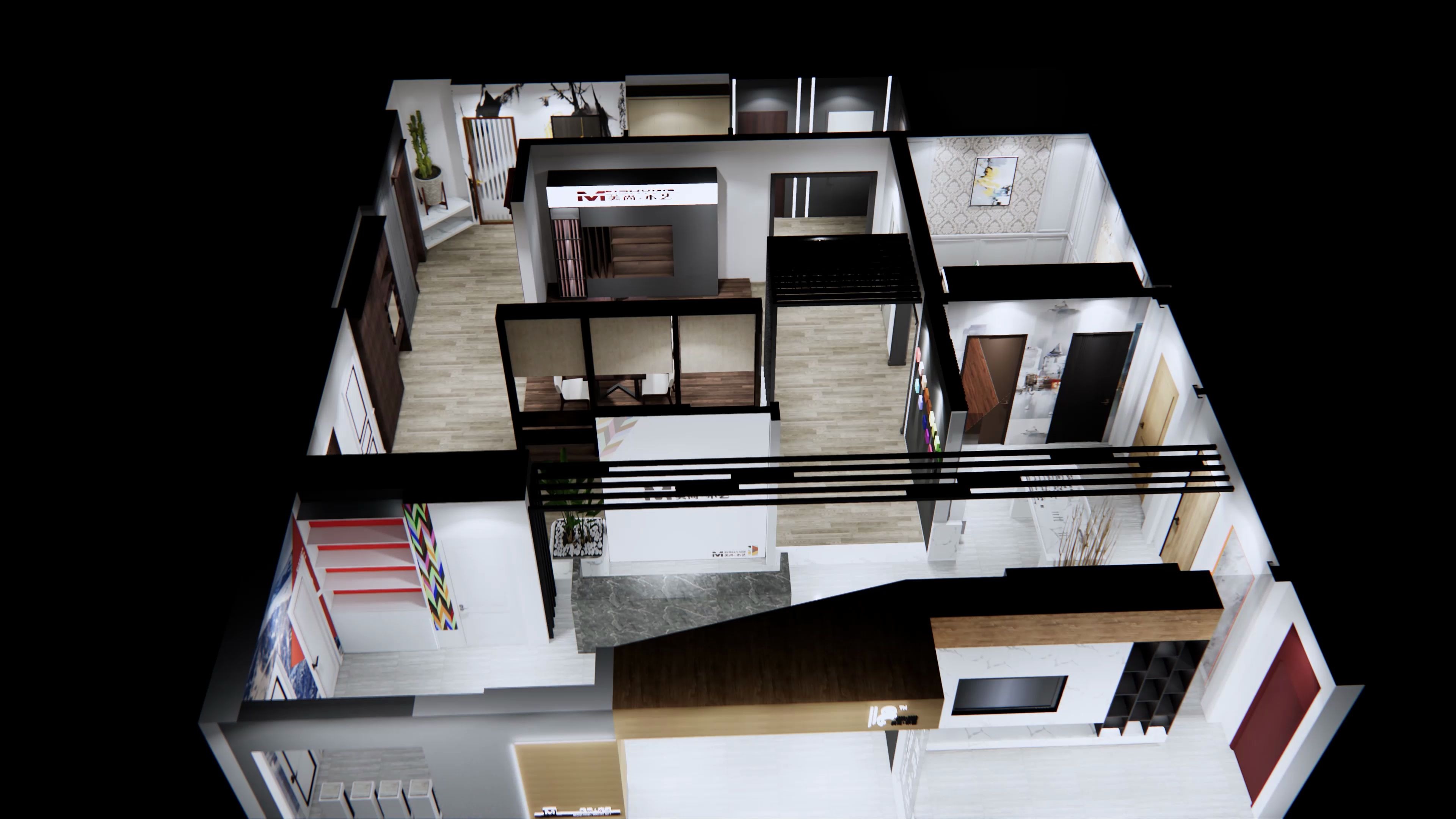 [展厅设计] 美尚木艺 展厅设计