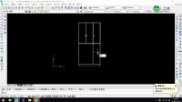 第22集CAD画3门书柜立体图