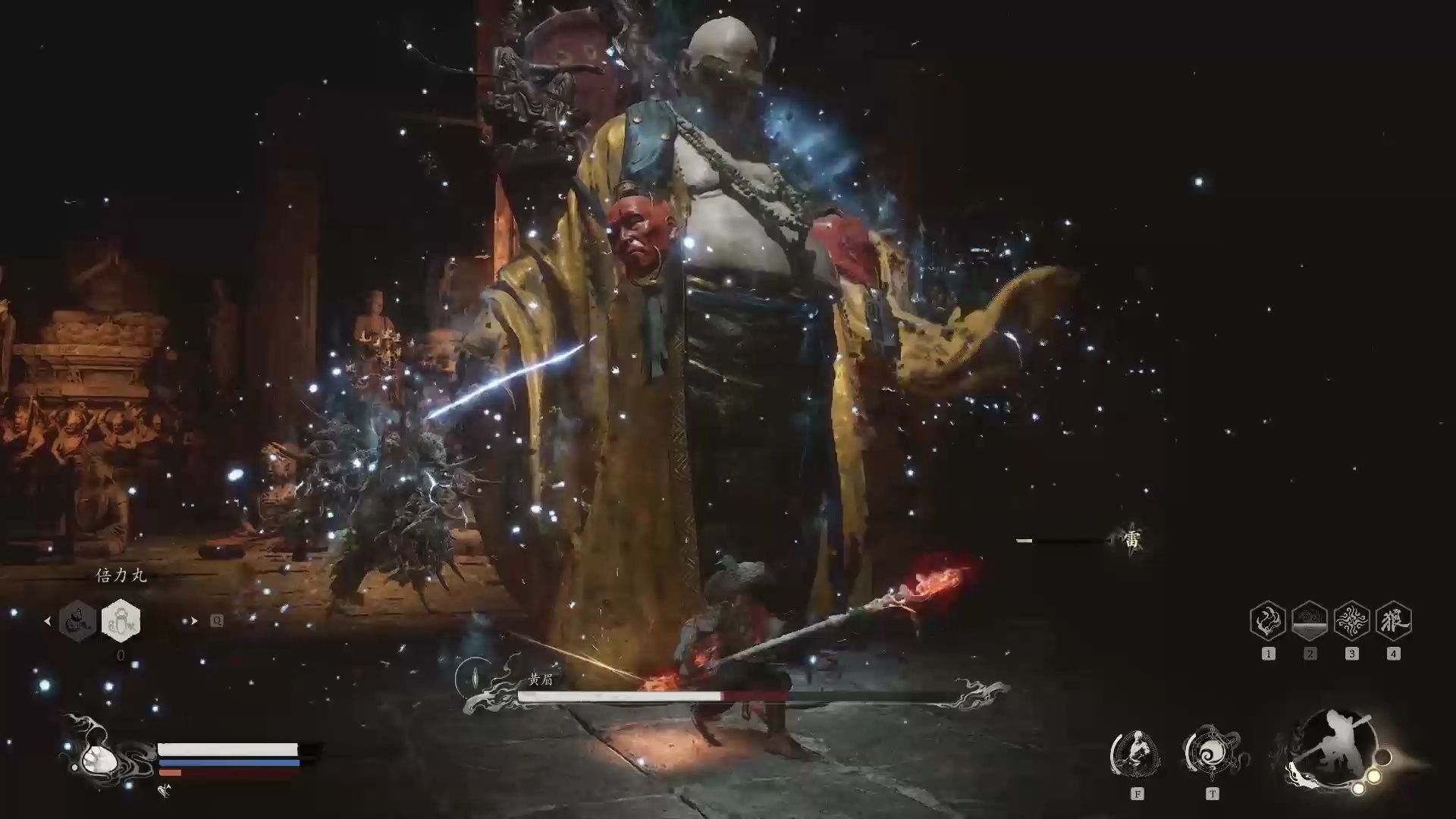 【黑神话悟空】打怪记录32:黄眉(一打)_单机游戏热门视频