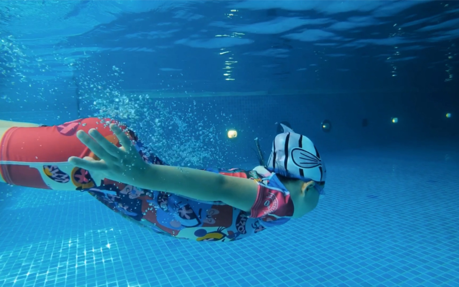 两段gopro水下表现