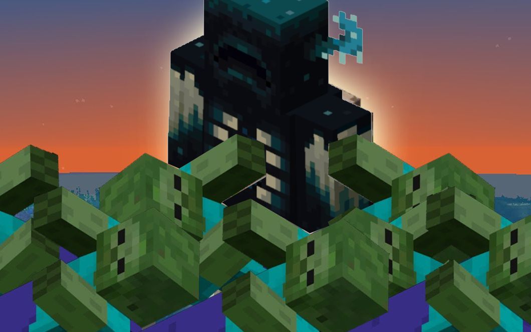 【MC】多少只僵尸可以打败监守者?_游戏热门视频