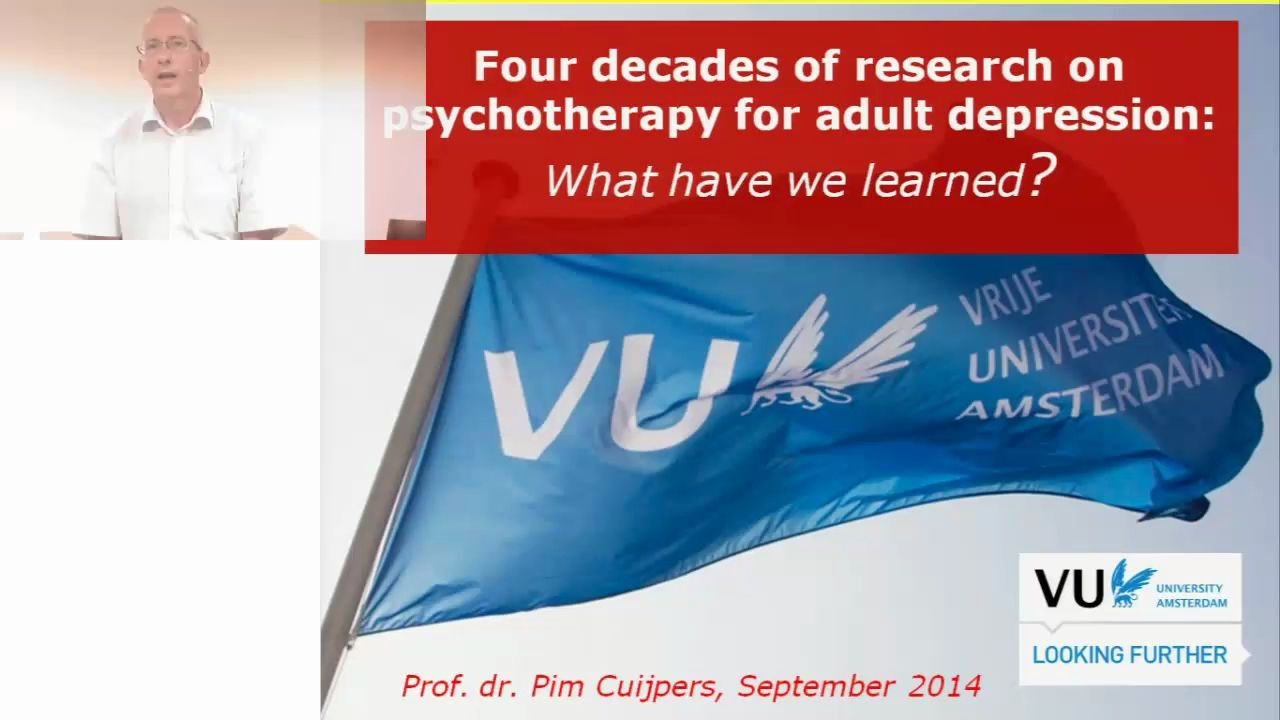 成人抑郁症心理治疗的四十年研究 Four decades of research on psycho...