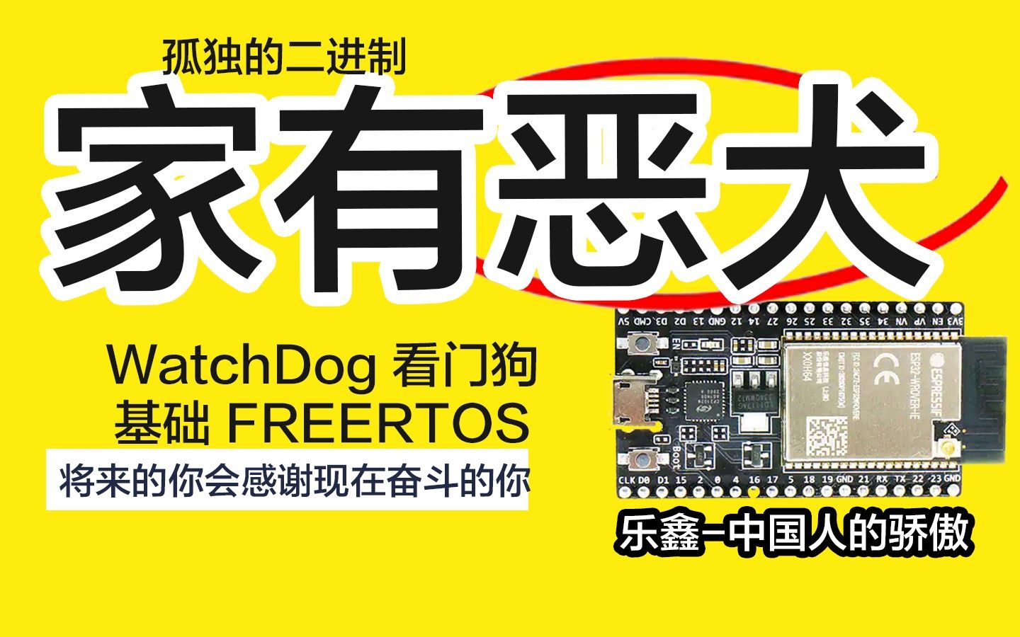 看门狗 Watch Dog - 孤独的二进制 - 单片机ESP32上的FREERTOS