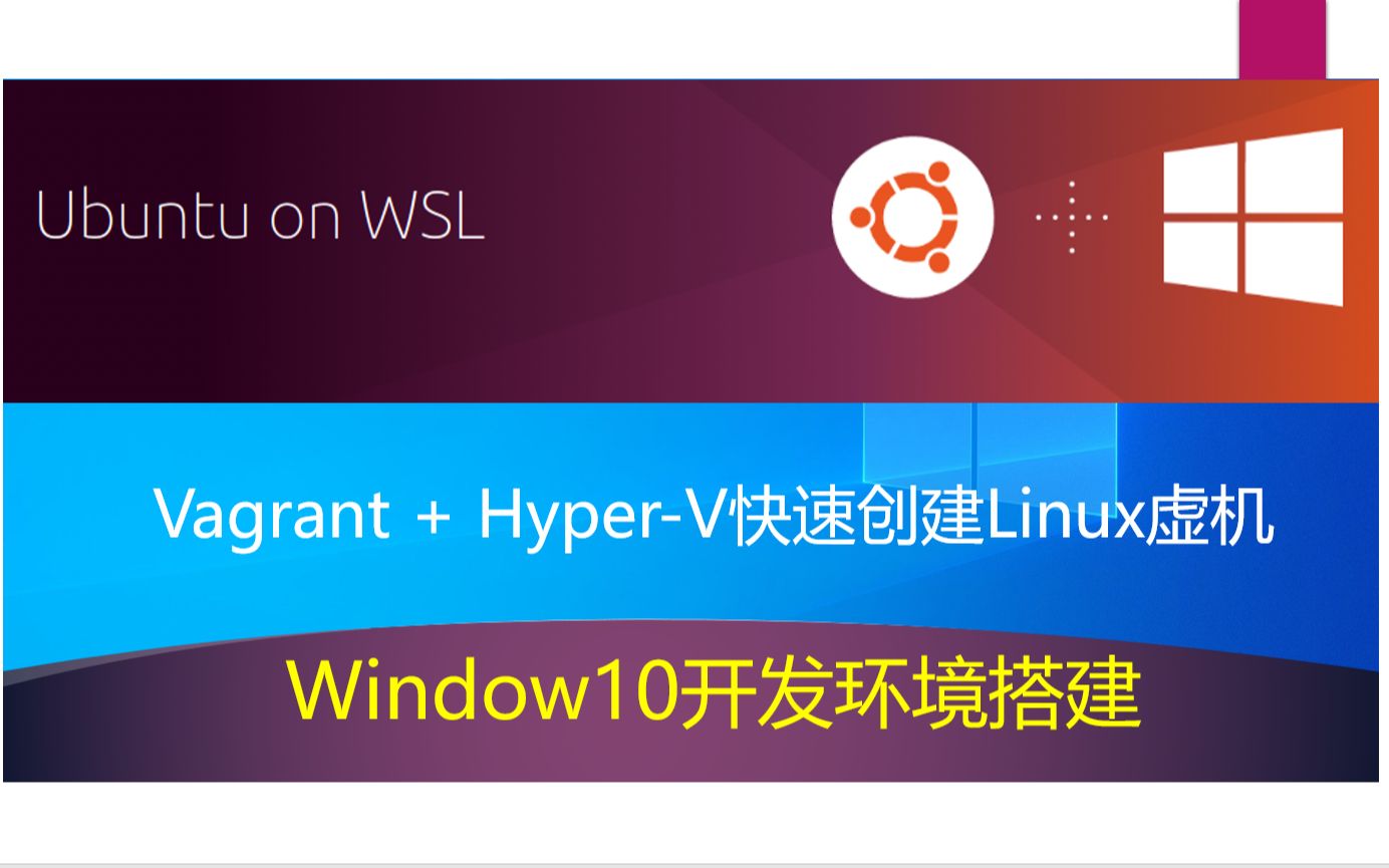 Windows10开发环境搭建(6) | Vagrant + Hyper-v 快速创建Linux虚拟机